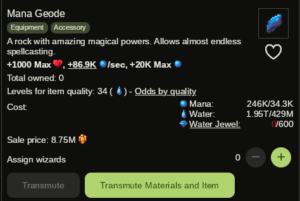 Magic Research 2 Elements List