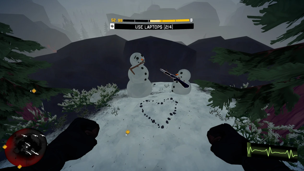 I Am Your Beast Snowman Locations