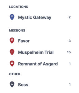 God of War Ragnarok Mission and Location Maps